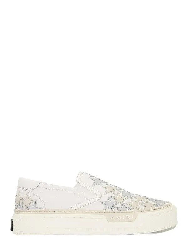 Amiri Stars Court Slip-on - Cream