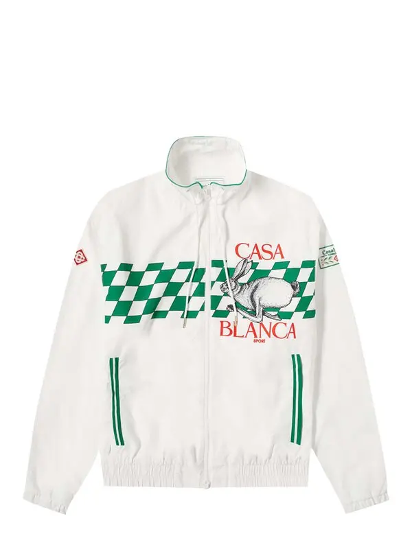 Casablanca Casa Sport Tracksuit Top - White
