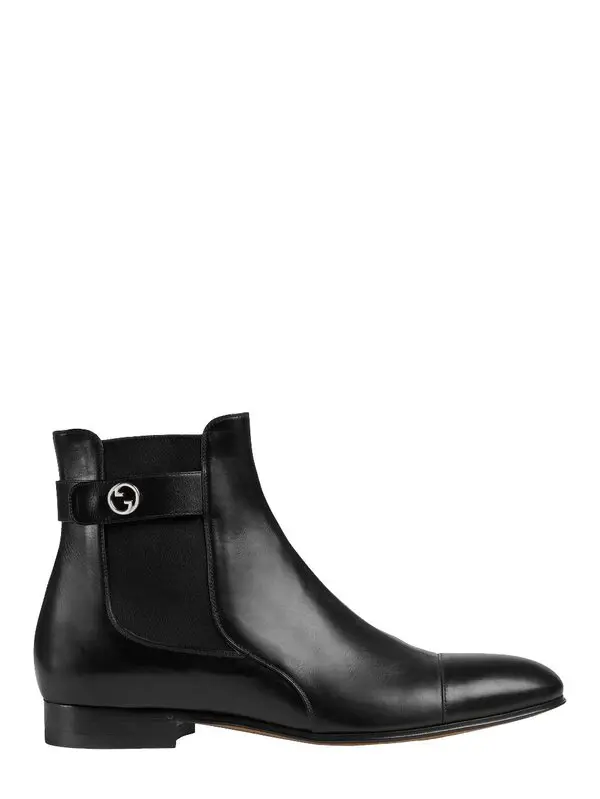 Gucci Blondie Ankle Boot - Black