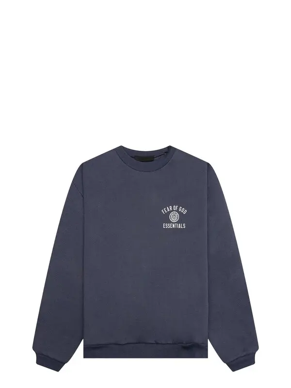 Fear Of God Fleece Crewneck - Blue