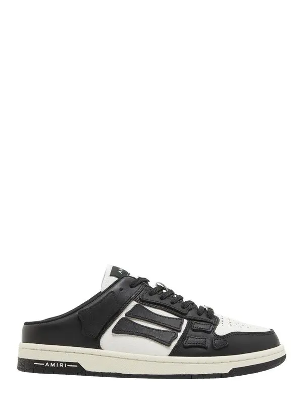 Amiri Skel Top Low Slip-on Sneakers - Black