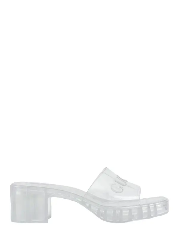 Gucci 60mm Slide Sandal - White