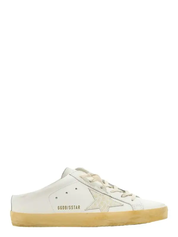 GOLDEN GOOSE Superstar Sabot - White
