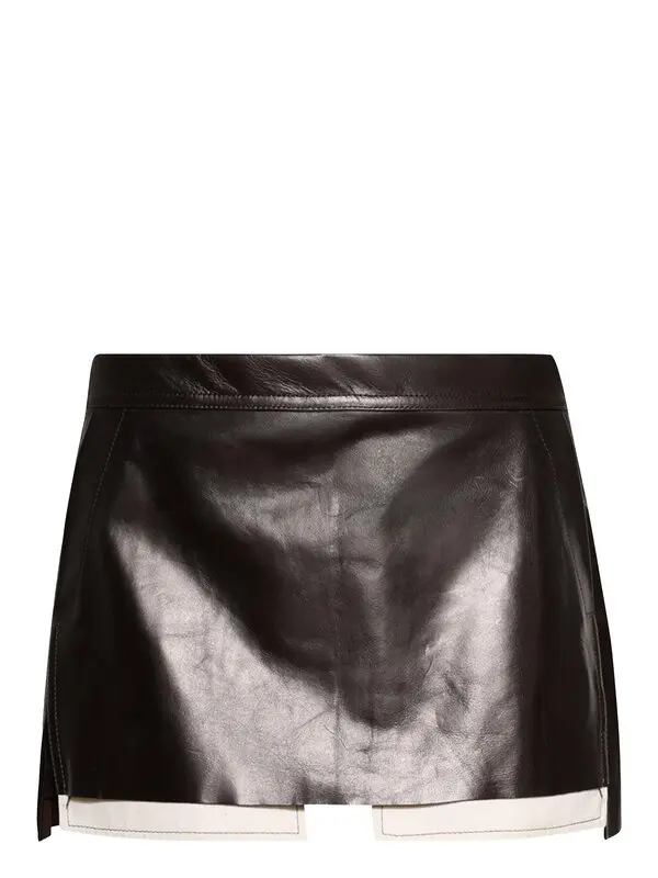 Rick Owens Mini Skirt - Brown