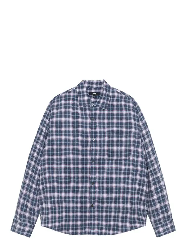StÜssy Matthew Printed Shirt - Blue