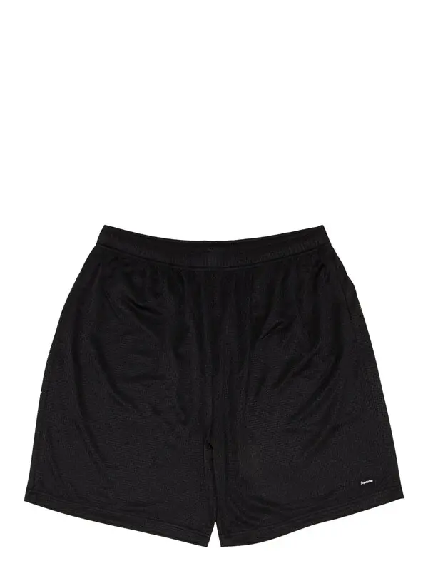 Supreme Small Box Baggy Mesh Short - Black