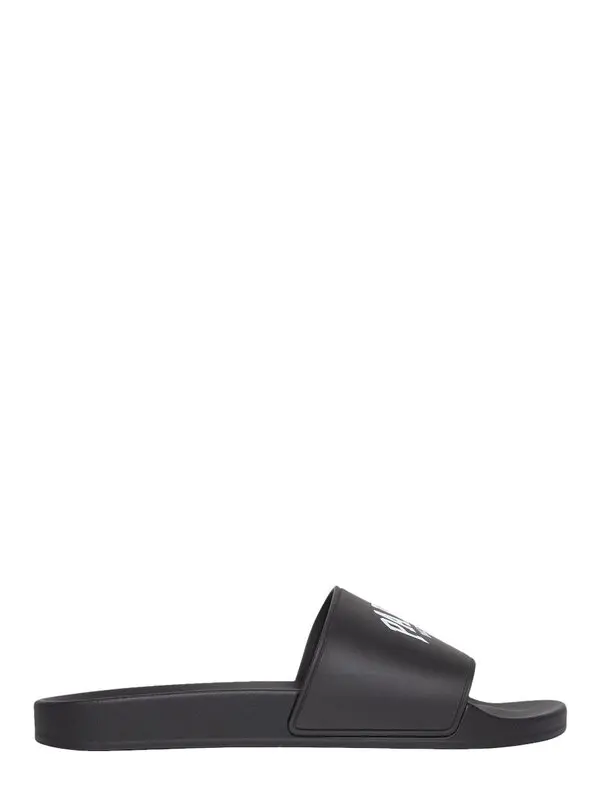 Balenciaga Pool Slides - Black