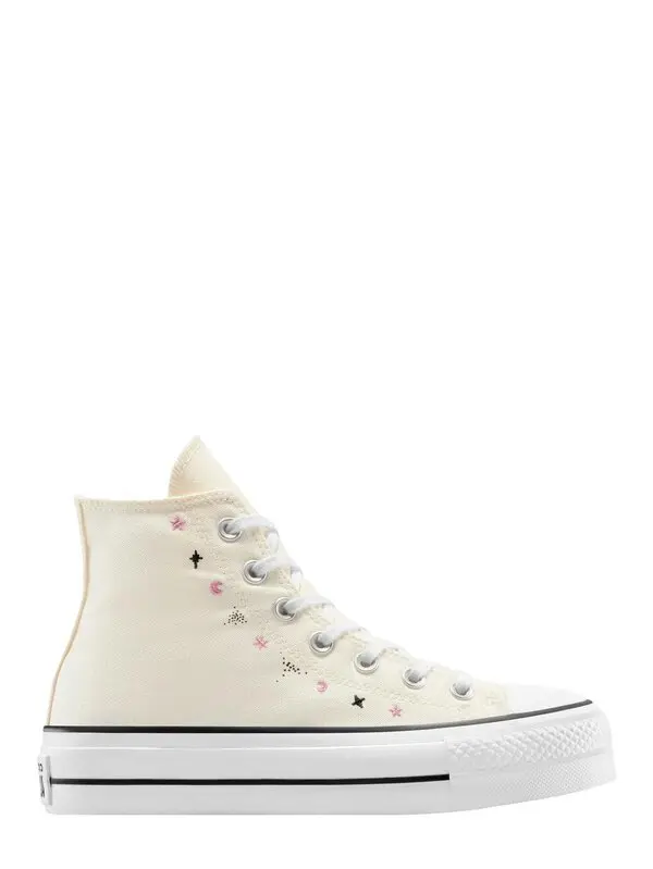 CONVERSE Chuck Taylor All Star Lift Platform High Top Sneakers - Cream