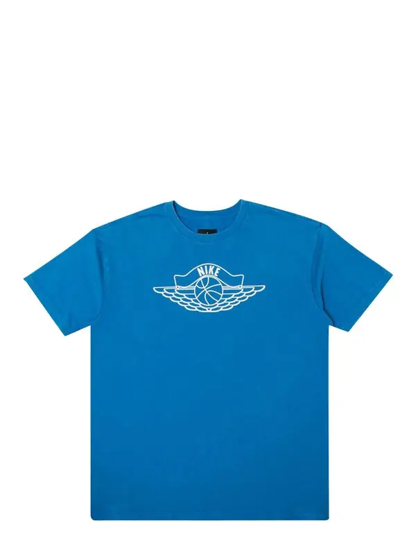JORDAN X Union Nrg Vault Aj Flight Tee - Blue