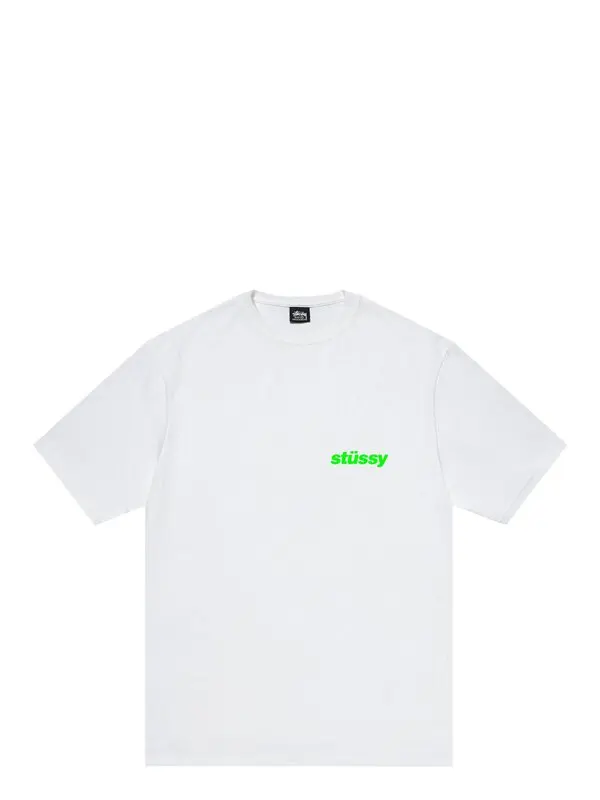 StÜssy Stacked Tee - White