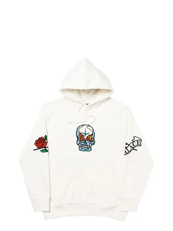 PALACE Hesh Mit Fresh Hood - White