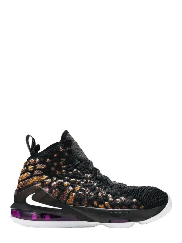 Nike Lebron 17 Bg Lakers Sneakers - Black