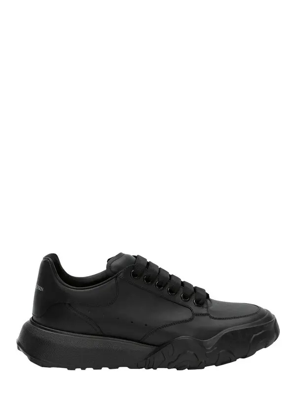 Alexander McQueen Oversized Court Trainer - Black