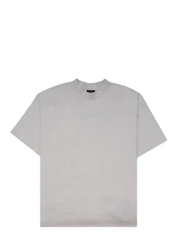 Balenciaga Reflective Logo T-shirt - Cream