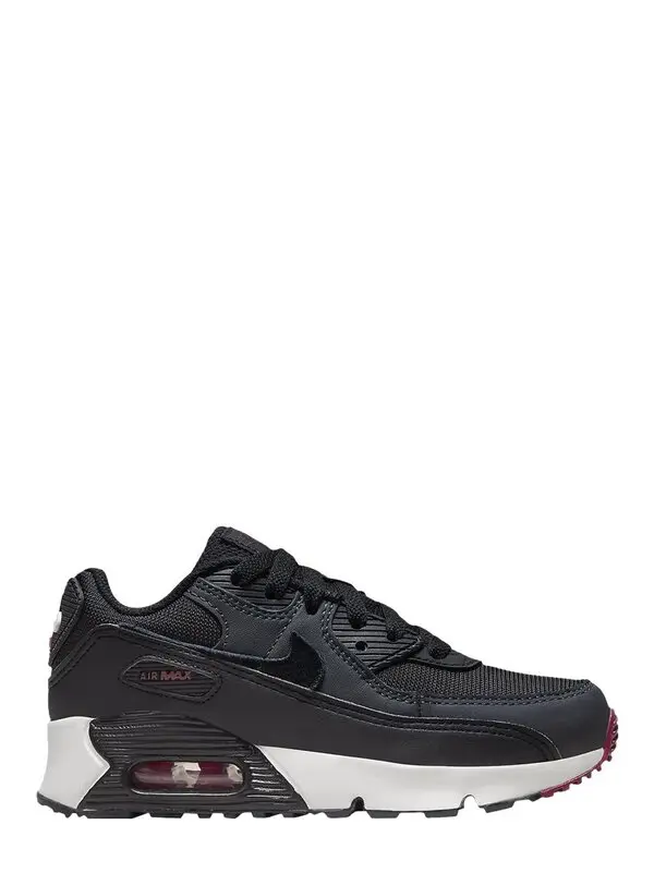 Nike Air Max 90 Leather Sneakers - Black