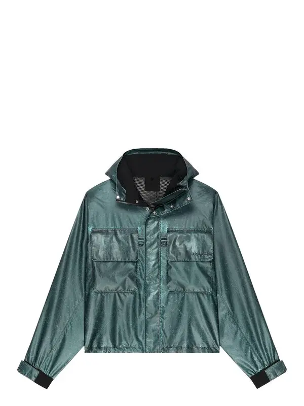 Givenchy Printed Windbreaker - Silver