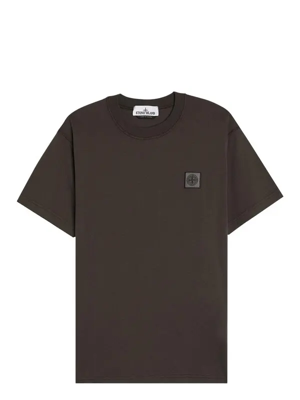Stone Island Garment Dyed T-shirt - Grey