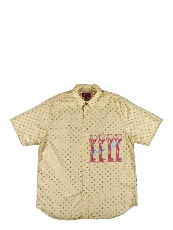 Supreme X Butthole Surfers Short-sleeve Shirt - Yellow