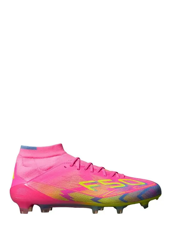Adidas Adizero F50 Elite Mid Fg Soccer Cleats - Pink
