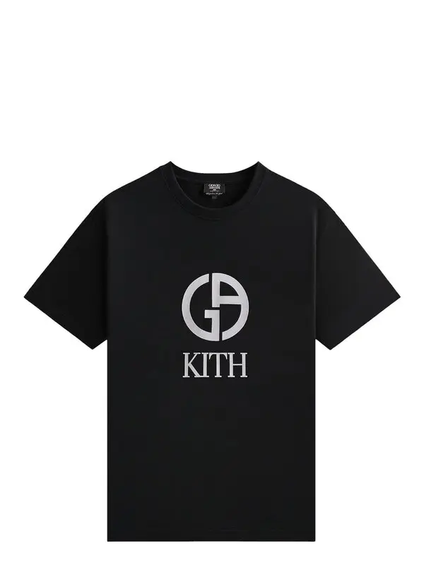 Kith Giorgio Armani Tee - Black