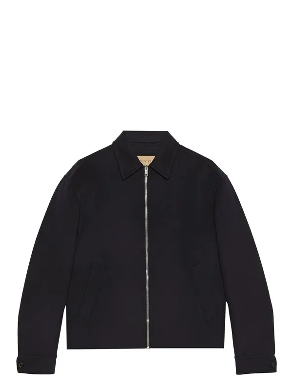 Gucci Double Faced Wool Jacket - Black