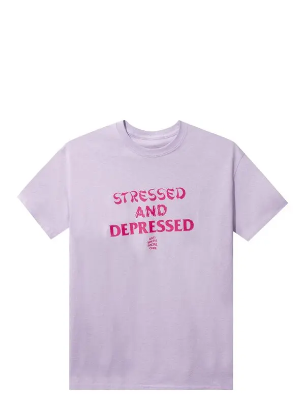 ANTI SOCIAL SOCIAL CLUB S&d Tee - Purple