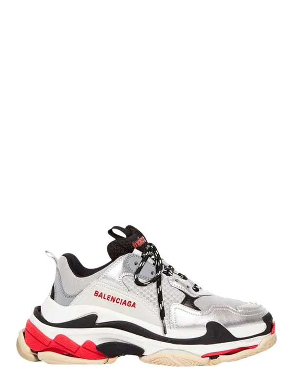 Balenciaga Triple S Sneakers - Red