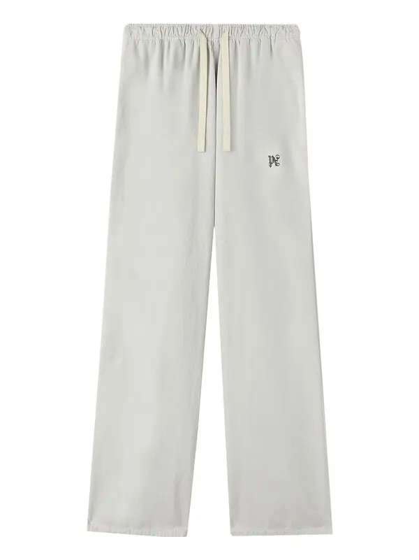 Palm Angels Monogram Travel Pants - Grey