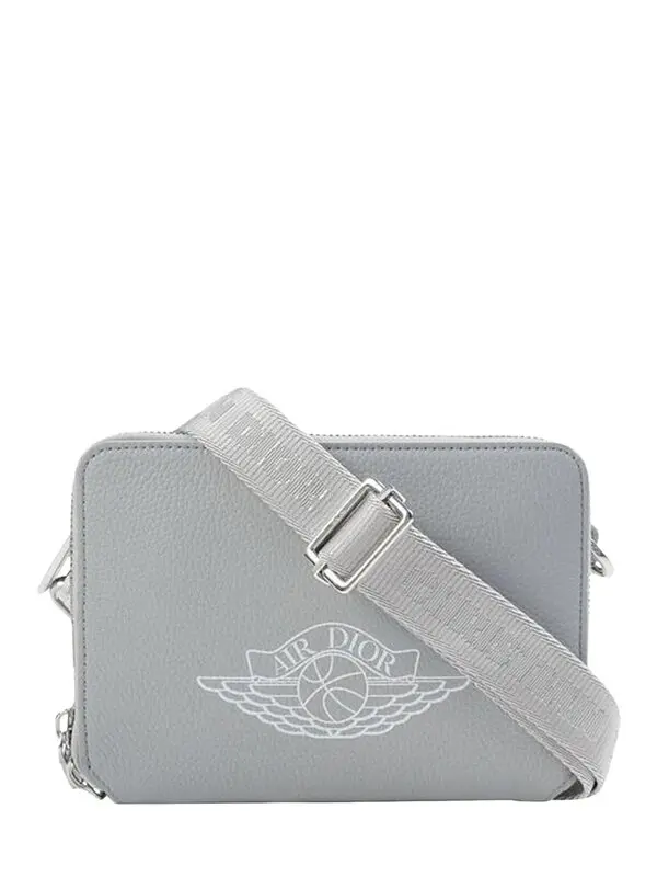 Dior Wings Messenger Bag - Grey