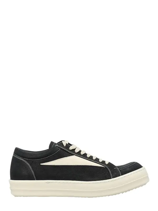 Rick Owens Luxor Vintage Nubuck Sneakers - Black