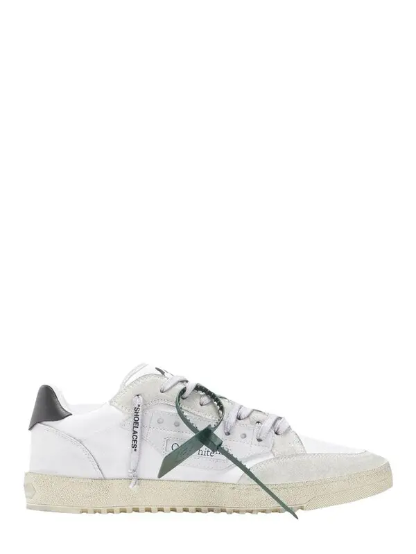 Off-White 5.0 Low Distressed Sneakers - White