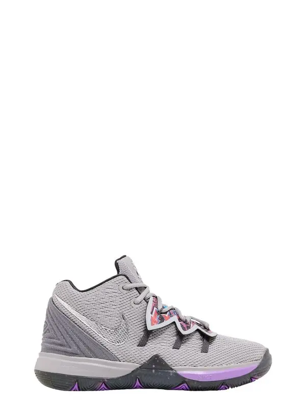 Nike Kyrie 5 Bp 'graffiti' Sneakers - Grey