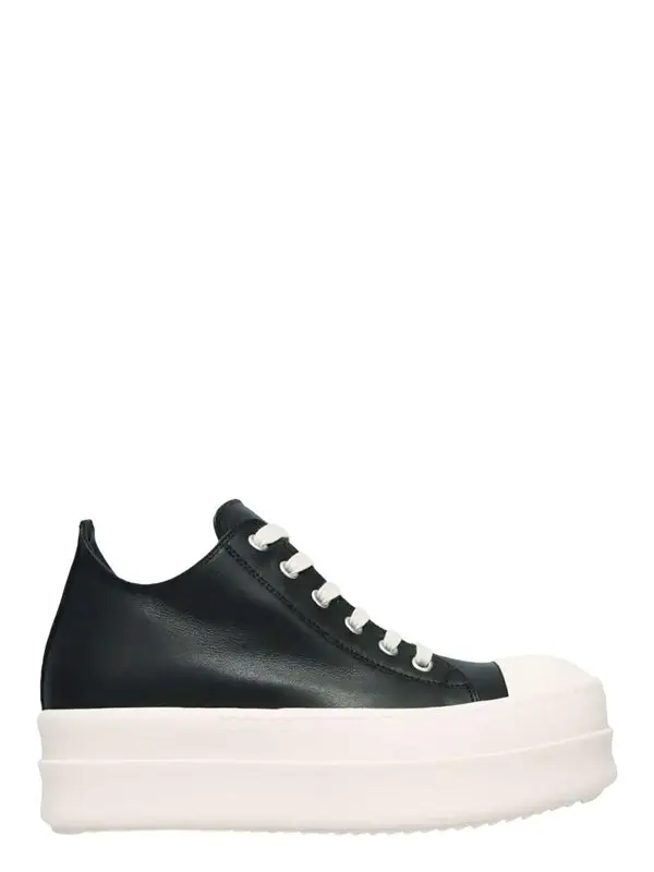 Rick Owens Hollywood Low Top Sneakers - Black
