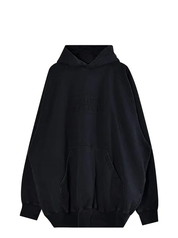 Balenciaga Oversized Hoodie - Black