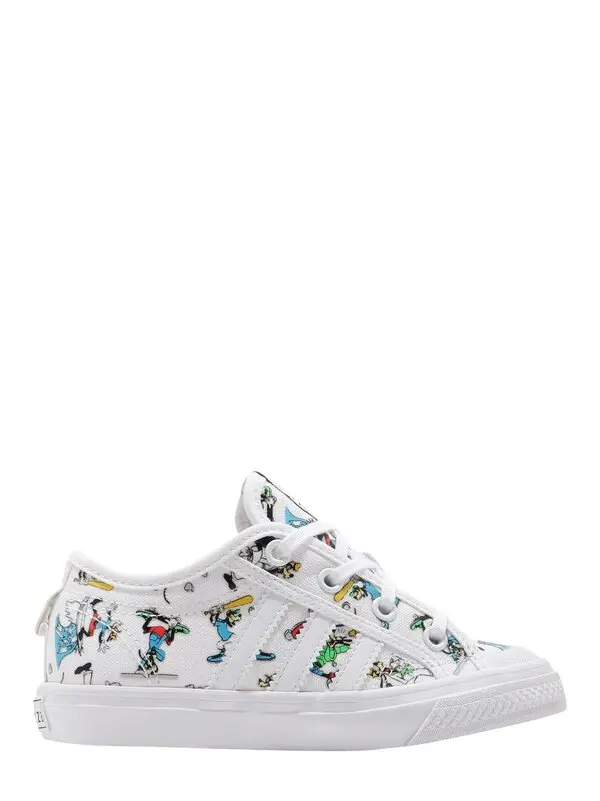Adidas Disney X Nizza Sport J 'goofy' Sneakers - White