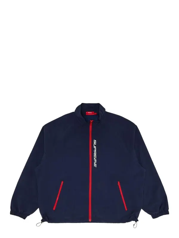 Supreme Contrast Zip Track Jacket - Blue