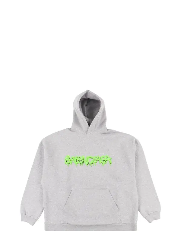 Balenciaga Slime Logo Hoodie - Grey