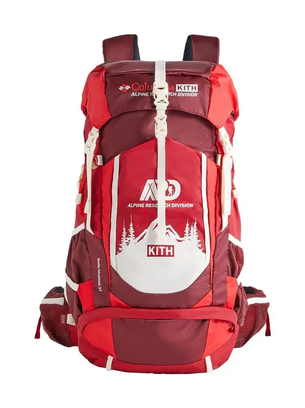Kith For Columbia 37l Backpack - Red