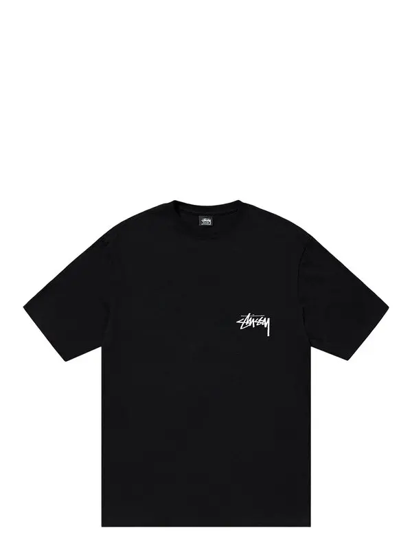 StÜssy Stock Dog Tee - Black