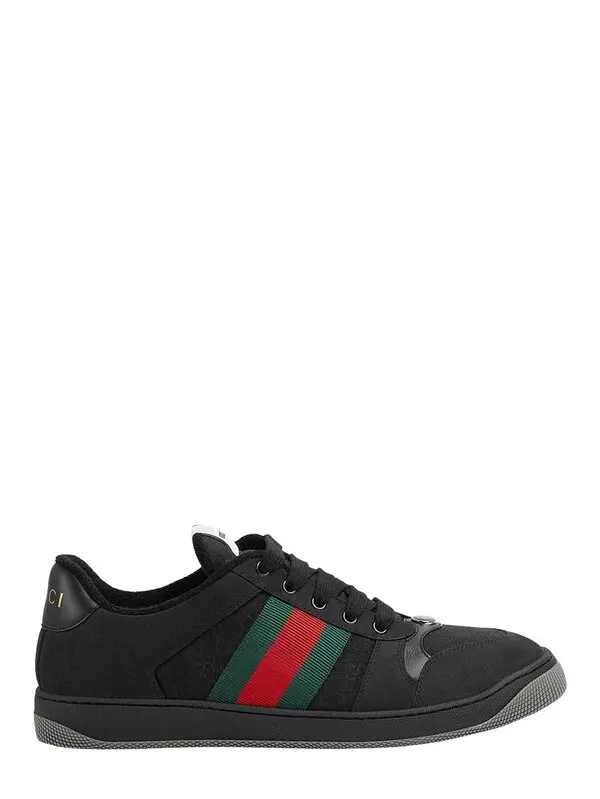 Gucci Gg Screener Sneakers - Black