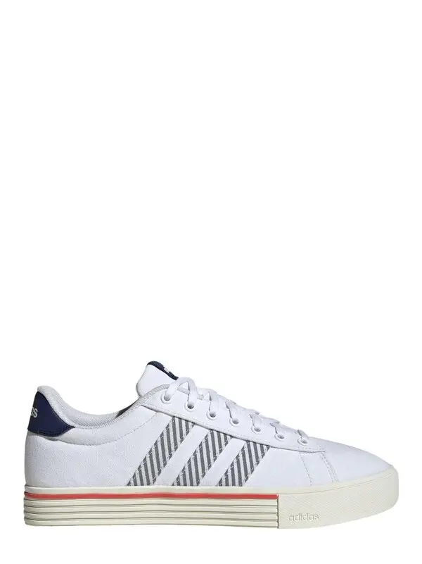 Adidas Daily 4.0 Striped Textile - White