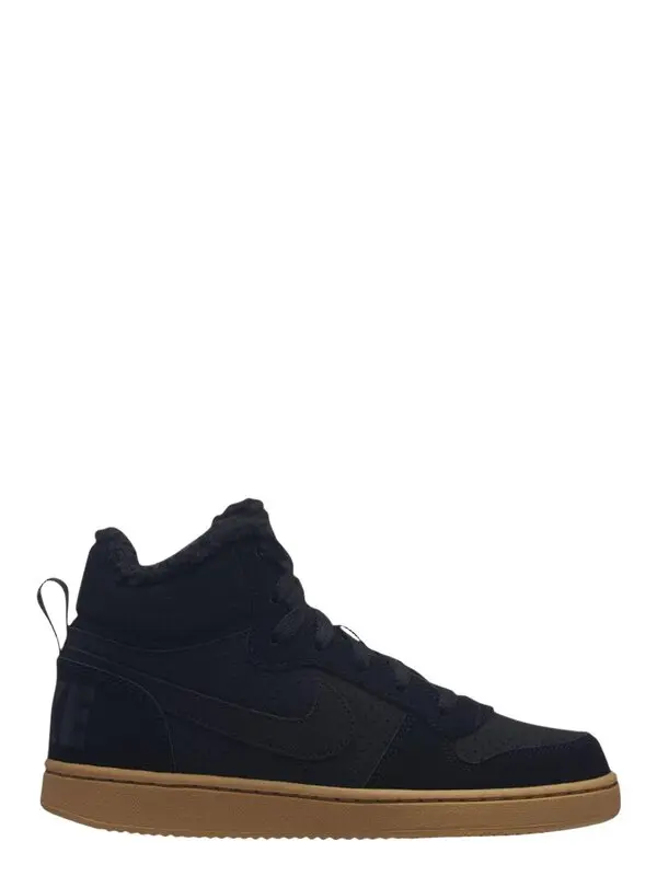 Nike Court Borough Mid Winter Gs Sneakers - Black