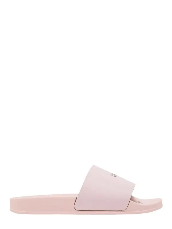 Off-White Pool Sliders - Pink