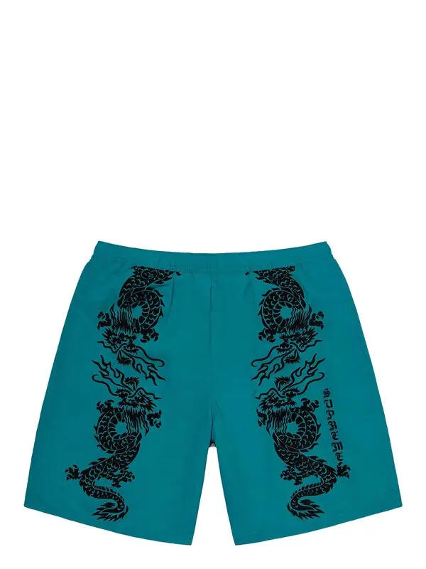 Supreme Dragon Water Short - Teal