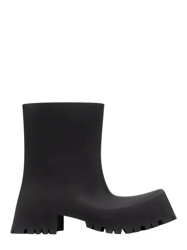 Balenciaga Trooper Rubber Boot - Black