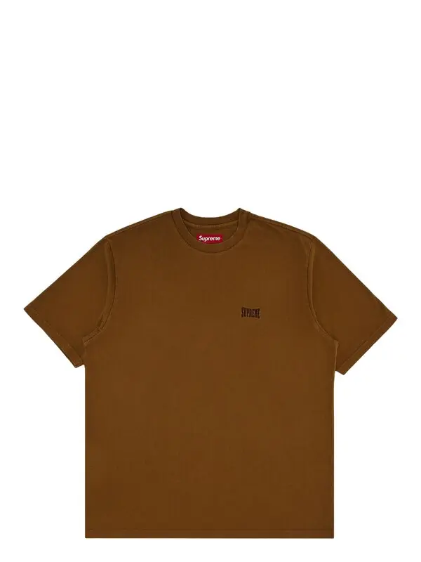 Supreme Warm Up Washed Short-sleeve Top - Brown