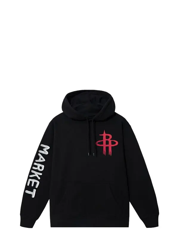 MARKET X Nba Rockets Hoodie - Black