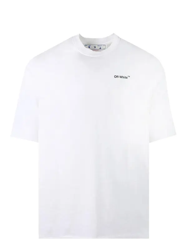 Off-White Caravaggio Crownin Skate Tee - White