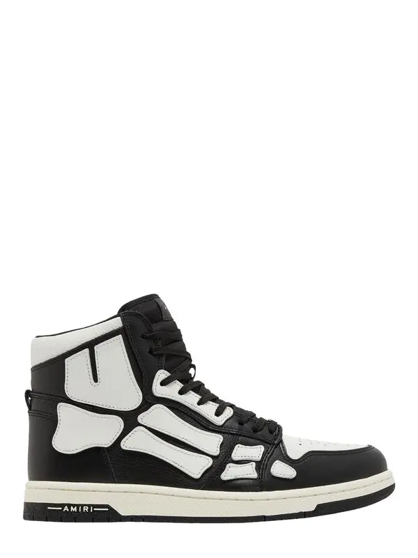 Amiri Skel Top High Sneakers - Black