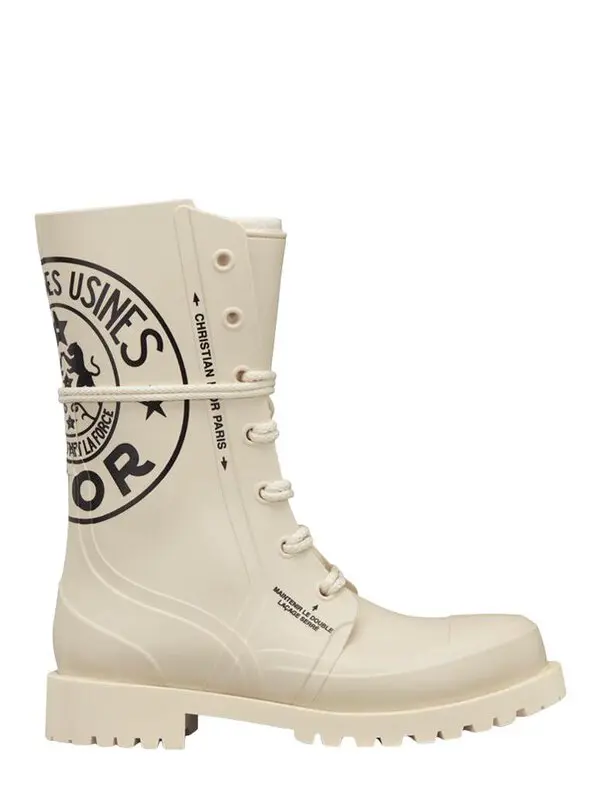 Dior Diorcamp Ankle Boot - Cream